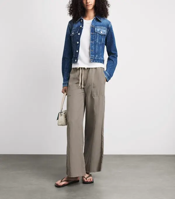 7 For All Mankind Wide-leg Utility Trousers