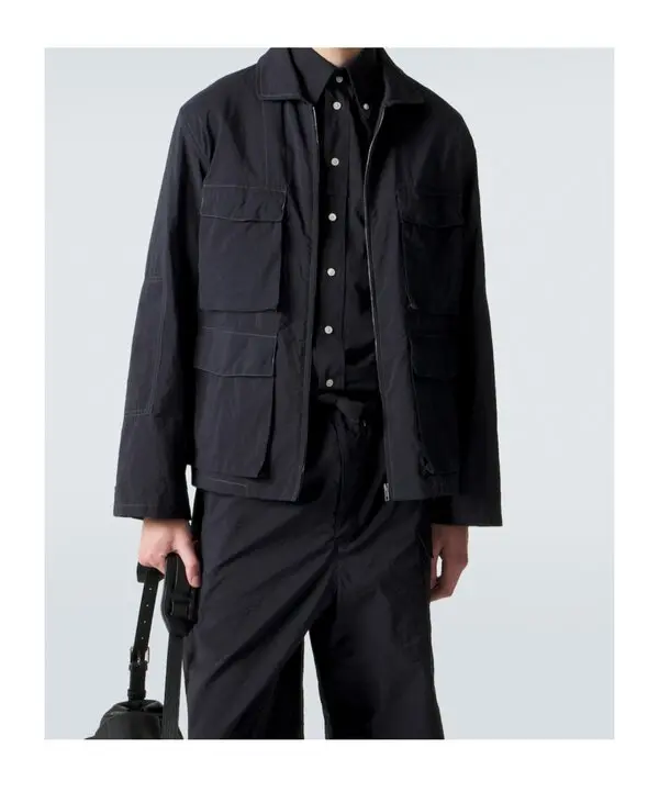LEMAIRE Zippered Long-sleeved Casual Jacket