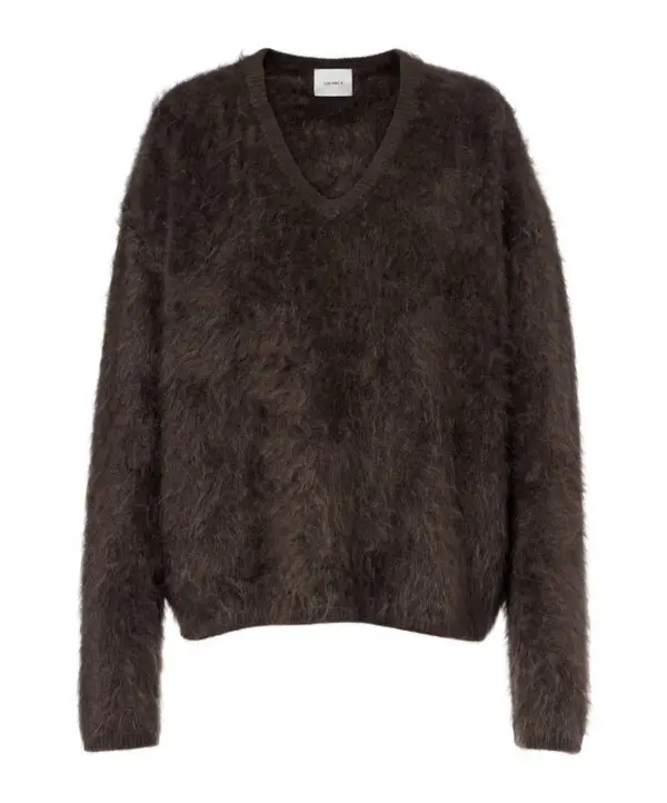 LISA YANG Margareta Oversized Cashmere Sweater - Black