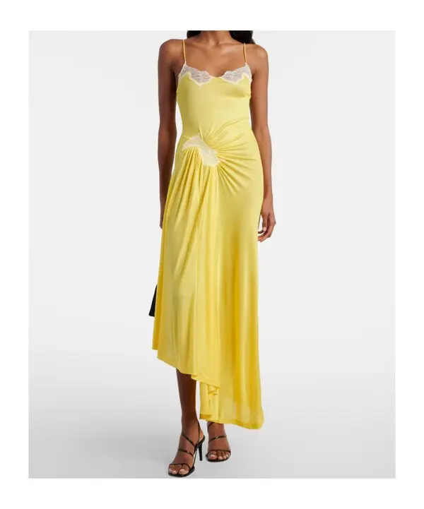 Christopher Esber Cami Lace-trimmed Cocktail Dress