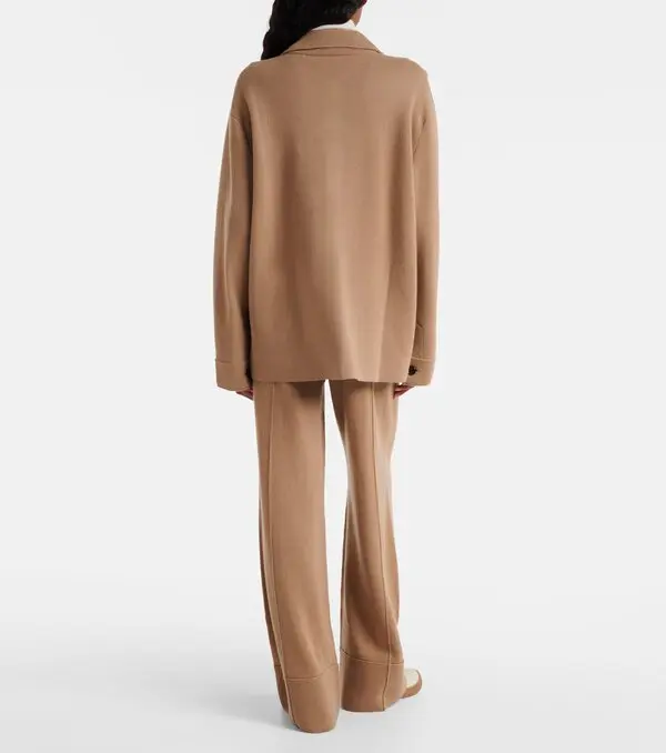 Jardin Des Orangers Collared Knitted Cardigan