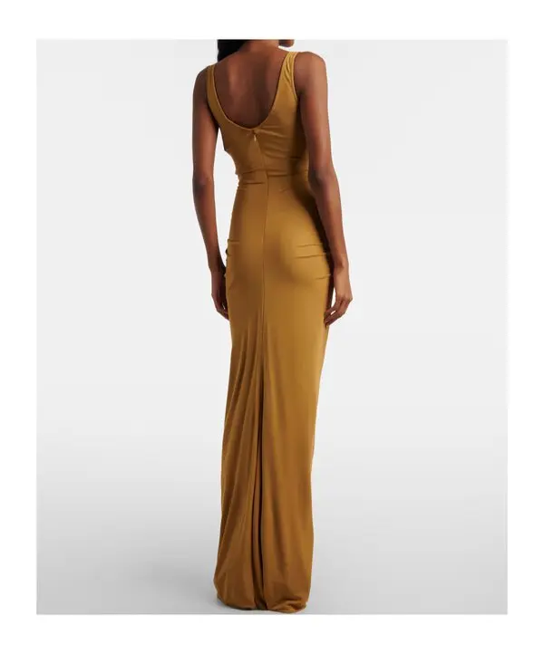 Christopher Esber Salacia Cutout Draped Maxi Dress