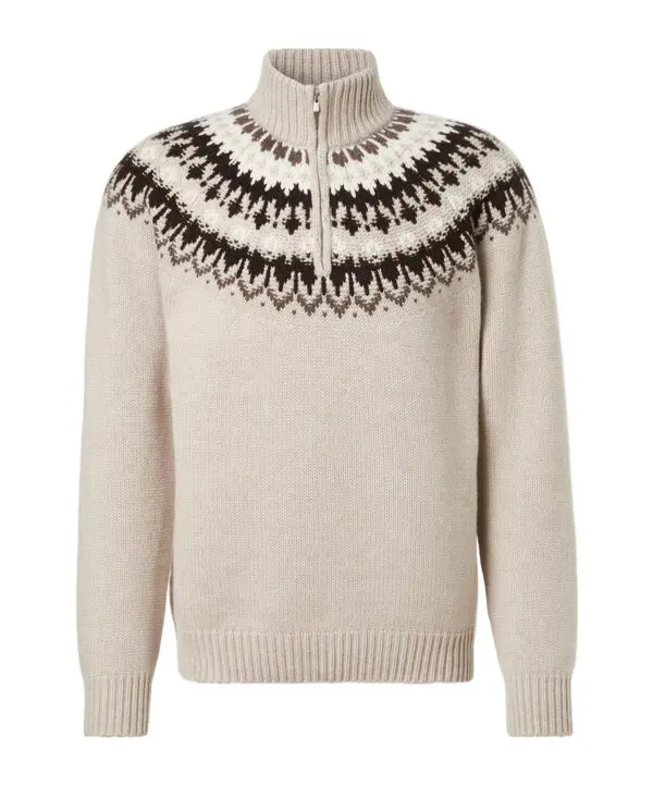 Arch4 Zippered Knit Sweater