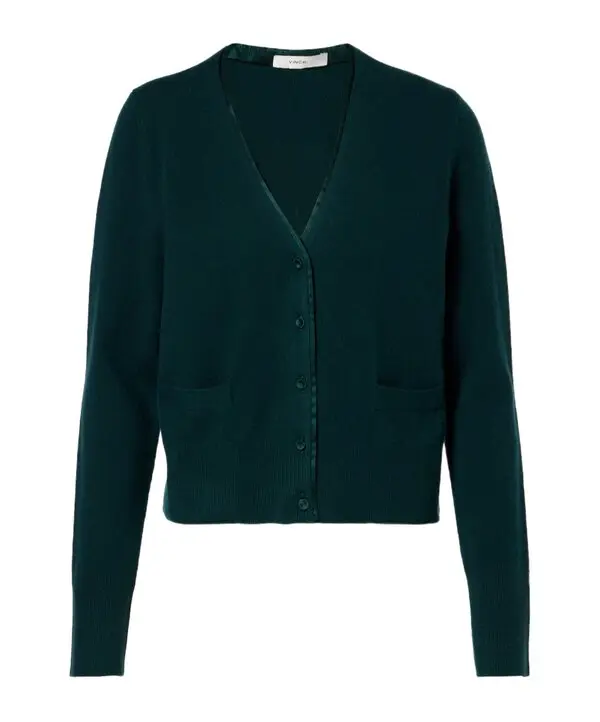Vince Wool And Cashmere-blend Cardigan