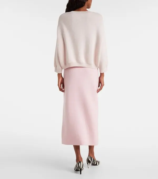 Khaite Sabina Cashmere And Mohair Sweater