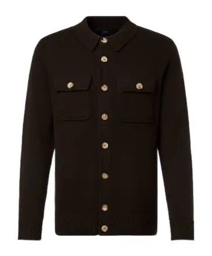 Arch4 Long-sleeved Cardigan - Black