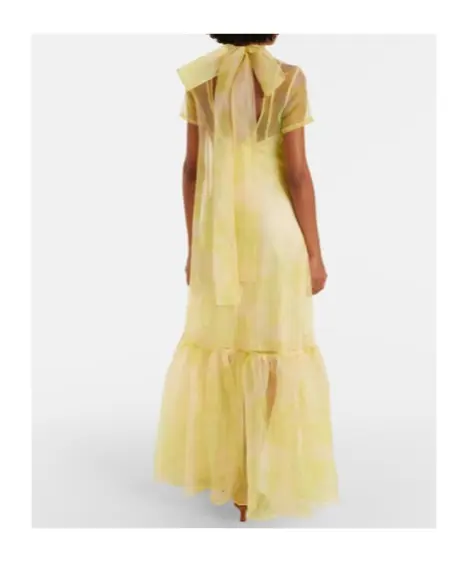 Staud Calluna Organza Maxi Dress