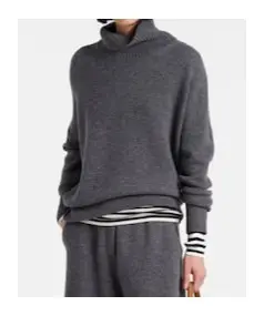 LISA YANG Heidi Cashmere Turtleneck Sweater