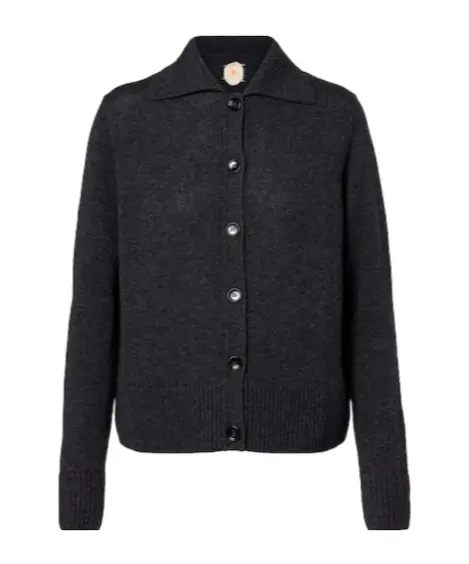 Jardin Des Orangers Collared Knitted Cardigan