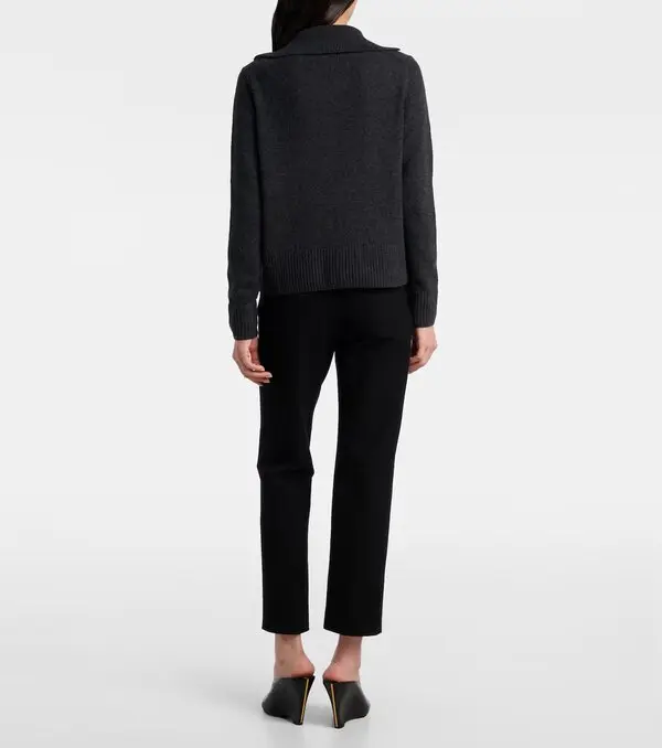 Jardin Des Orangers Collared Knitted Cardigan