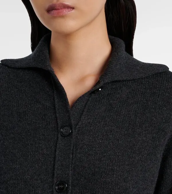 Jardin Des Orangers Collared Knitted Cardigan