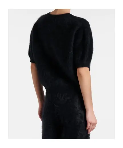 LISA YANG Juniper Brushed Cashmere Top
