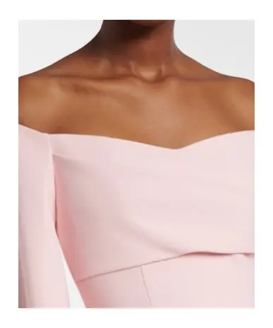 Solace Rina Satin And Crêpe Maxi Dress