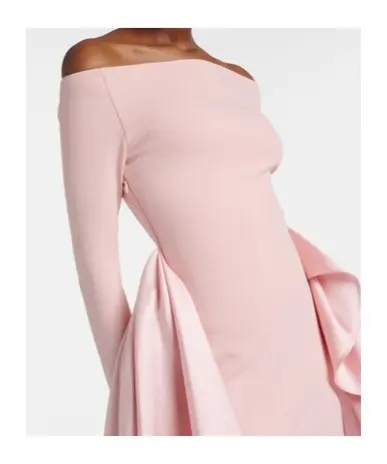 Solace Kiana Draped Off-shoulder Maxi Dress