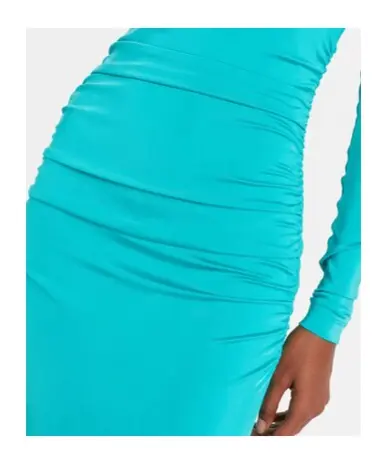 Carolina Herrera Ruched Jersey Midi Dress