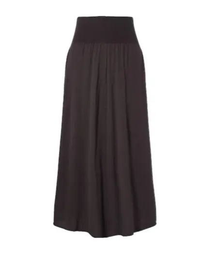 Extreme Cashmere Wool And Cashmere Midi Skirt - Black