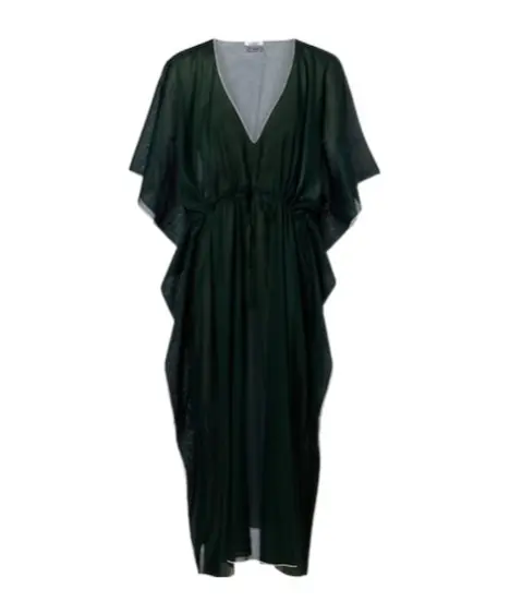 ERES Voilier Cotton Voile Kaftan - Black