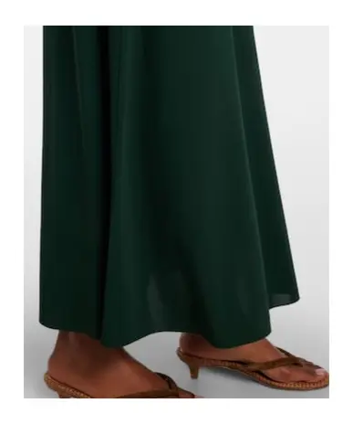 ERES Scene Mesh-trimmed Jersey Maxi Dress