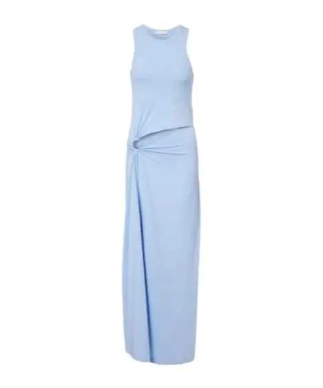 Rabanne Cutout Cotton-blend Maxi Dress