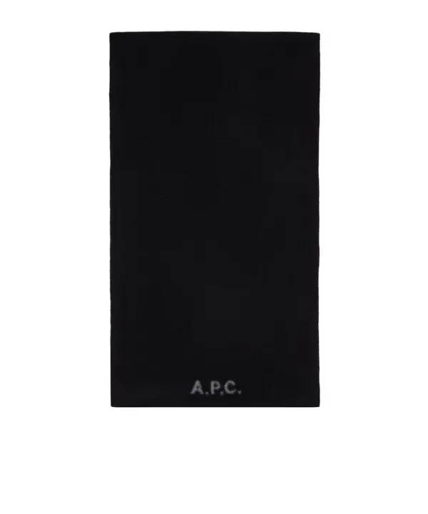 A.p.c. William Logo Scarf