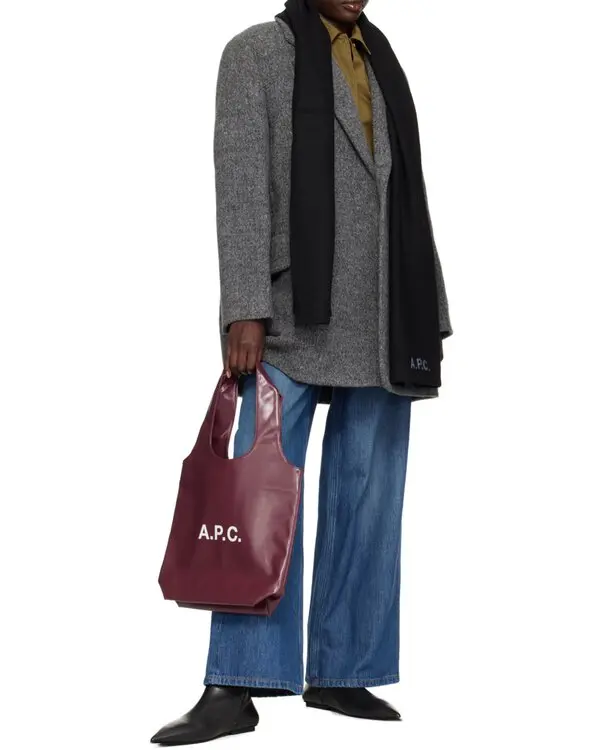 A.p.c. William Logo Scarf
