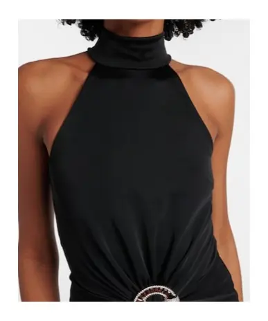 Rebecca Vallance Nala Embellished Halterneck Gown
