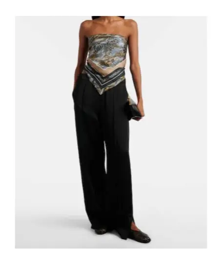 Christopher Esber Snake-print Silk Scarf
