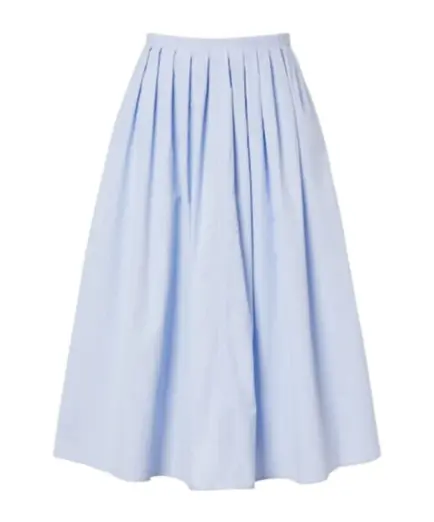Proenza Schouler White Label Austin Midi Skirt - Blue