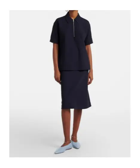 JIL SANDER Paneled Pencil Skirt