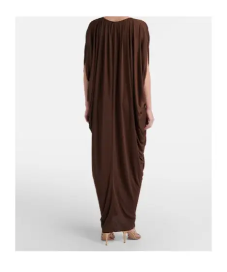 ADRIANA DEGREAS Draped Maxi Dress