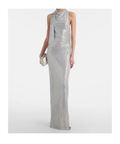 SELF-PORTRAIT Embellished Maxi Dress