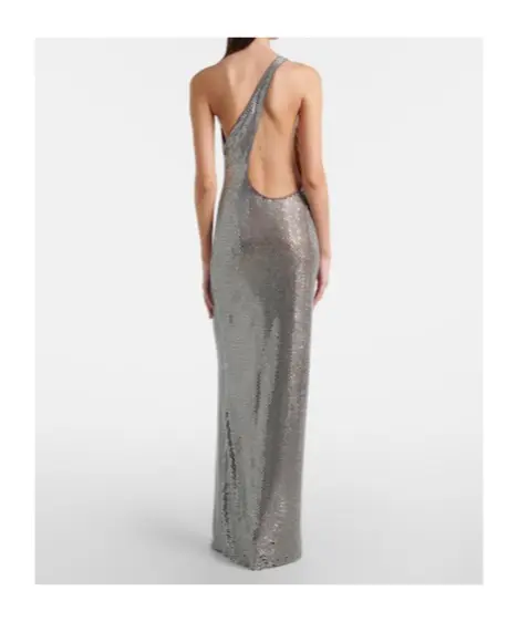 SELF-PORTRAIT Embellished One-shoulder Gown