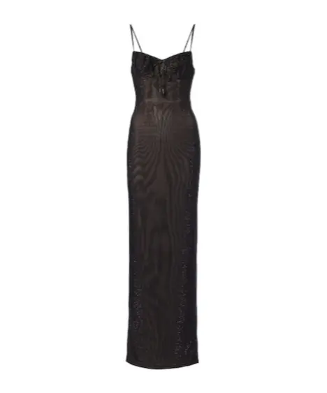 AREA Crystal-embellished Gown