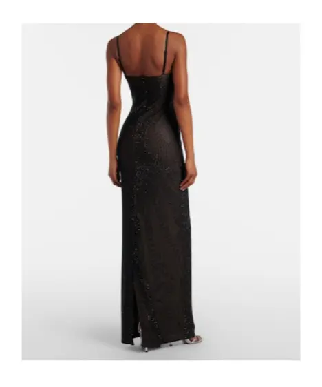 AREA Crystal-embellished Gown