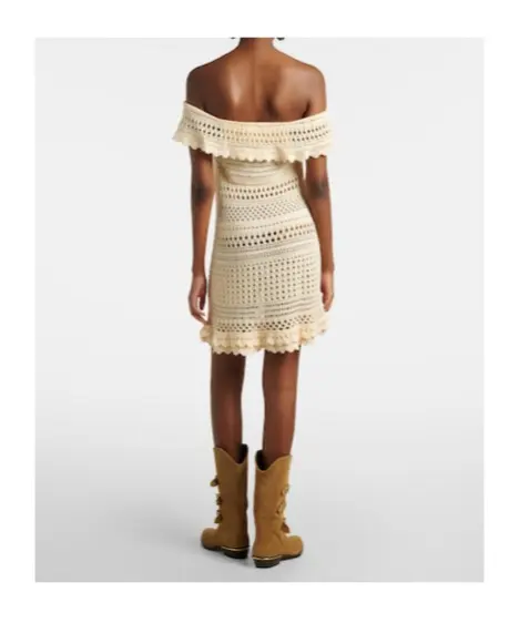 Isabel Marant Étoile Zoa Crochet Cotton-blend Minidress