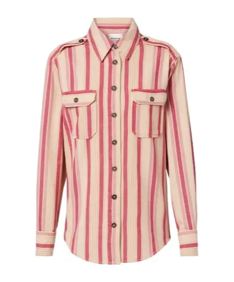 Isabel Marant Étoile Striped Cotton Shirt