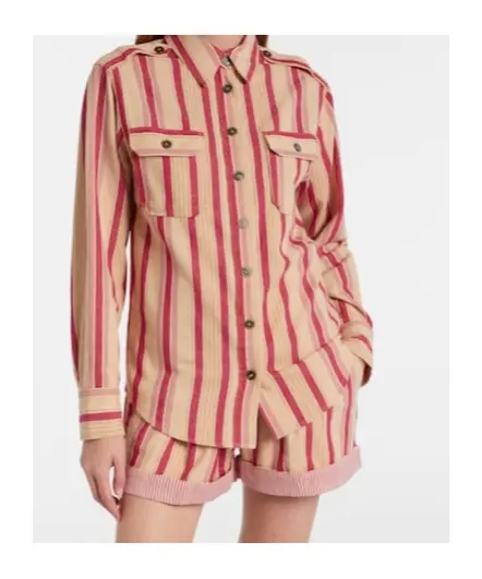 Isabel Marant Étoile Striped Cotton Shirt