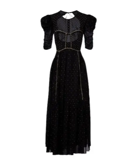 Isabel Marant Étoile Sichene Polka-dot Cotton Maxi Dress