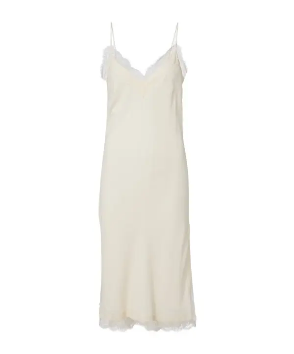 RÓHE Lace-trimmed Slip Dress