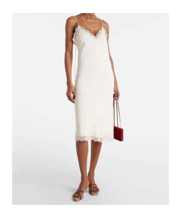 RÓHE Lace-trimmed Slip Dress