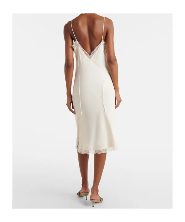 RÓHE Lace-trimmed Slip Dress