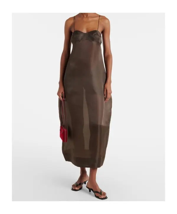 RÓHE Silk Organza Midi Dress
