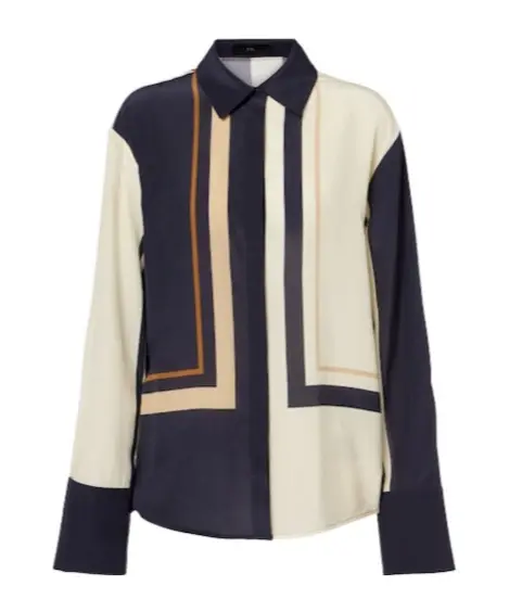 SIR. Printed Silk Shirt