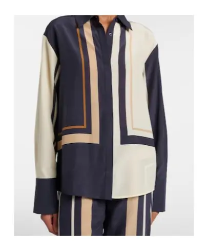 SIR. Printed Silk Shirt