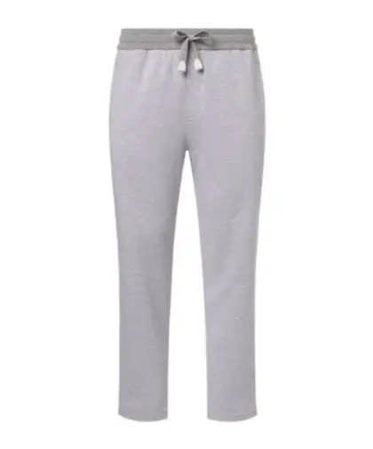 Brioni Cotton-blend Jersey Sweatpants - Gray