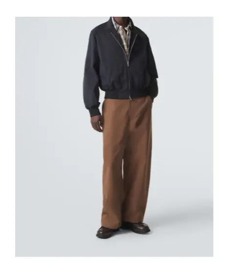 Studio Nicholson Bosworth Cotton Twill Wide-leg Pants