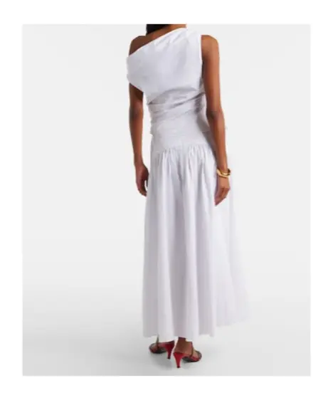Staud Procida Cotton Poplin Maxi Skirt