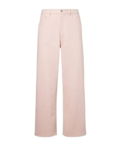 Auralee Silk Wide-leg Jeans