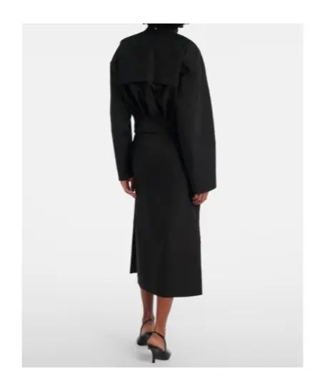 Sportmax Velo Cotton Pencil Skirt