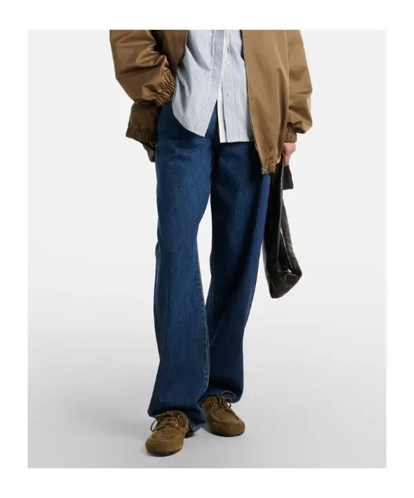 SLVRLAKE Tess Low-rise Barrel-leg Jeans